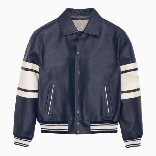 Custom LEATHER VARSITY JACKET | Wholesale