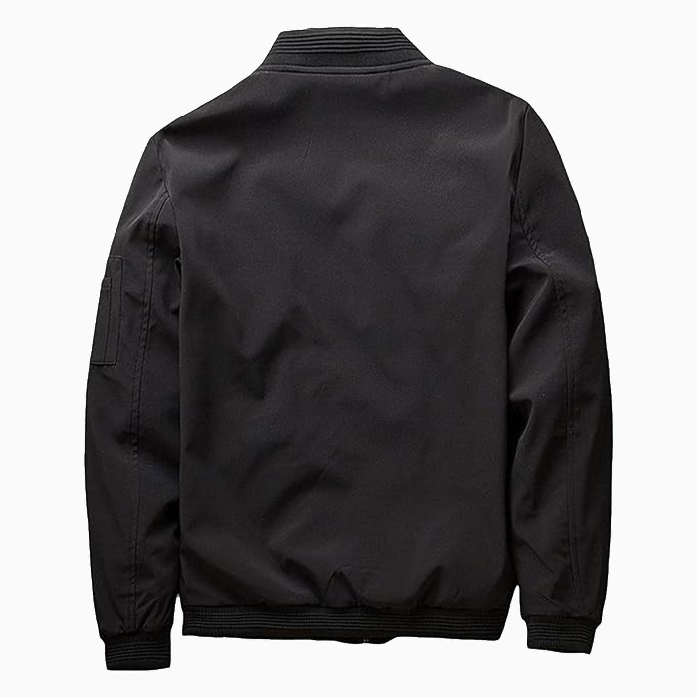 Custom Men's Slim Fit Lightweight Softshell Flight Bomber Jacket Coat ...