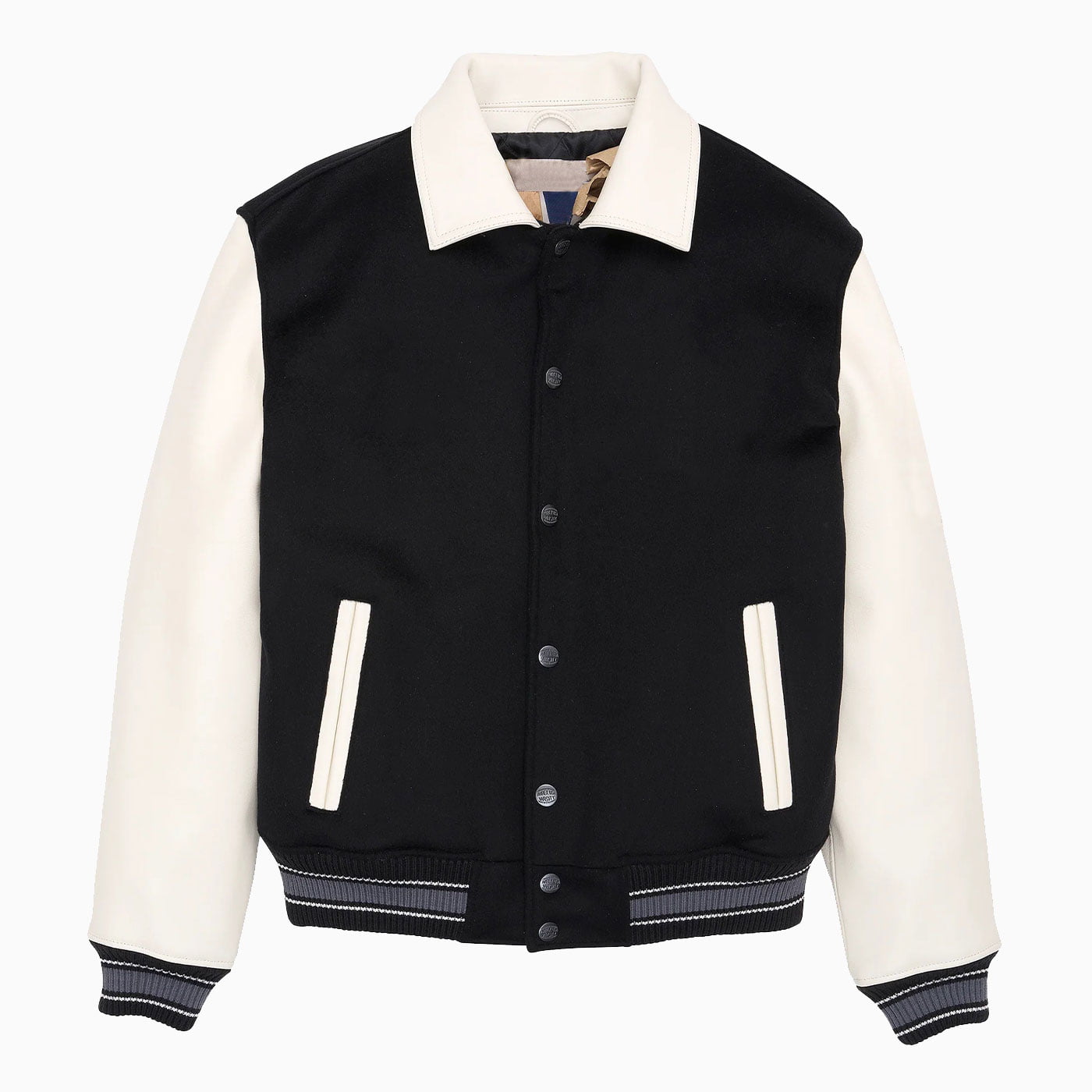 Custom WOOL-LEATHER VARSITY JACKET | Wholesale